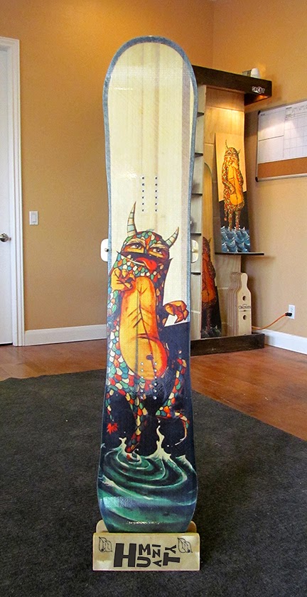 Snowboard Floor Standing Display Rack - American Gear Company